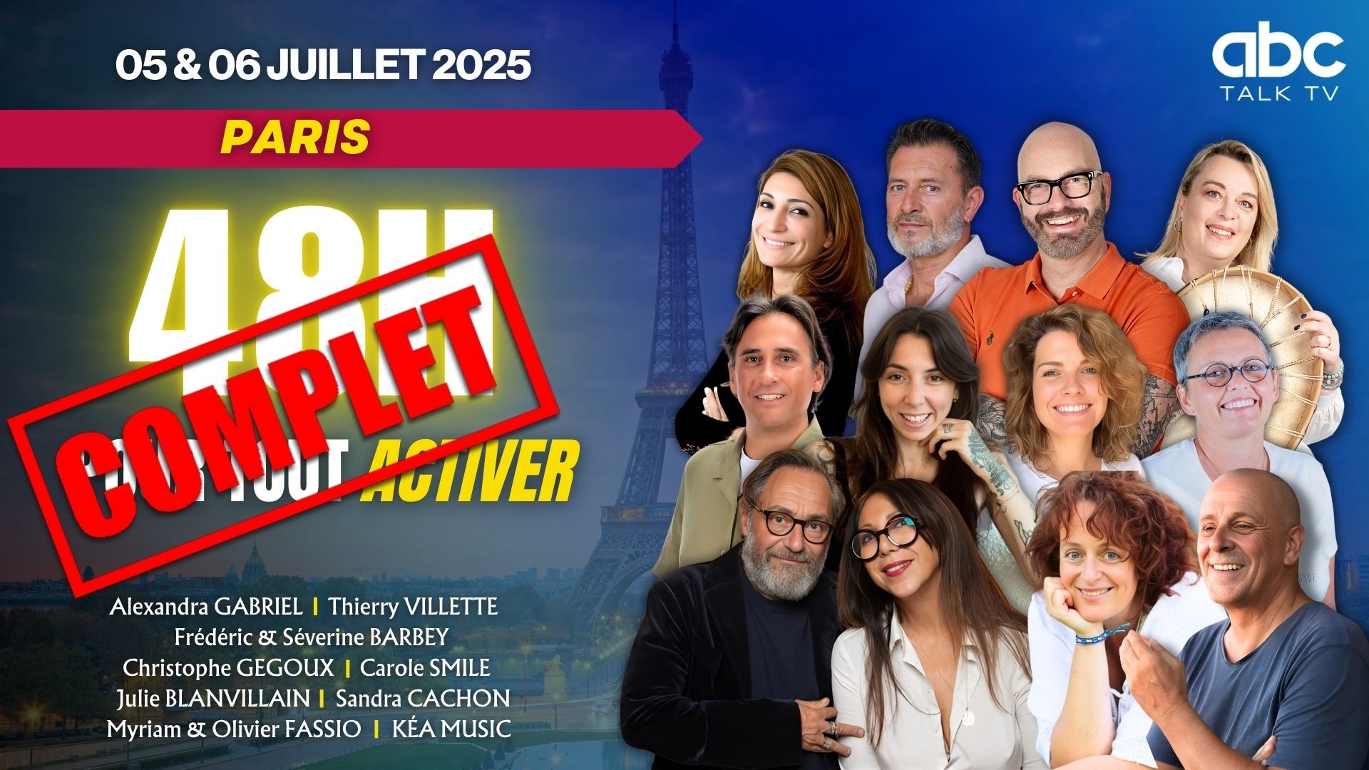 WE ABC PARIS 2025 | Réservation